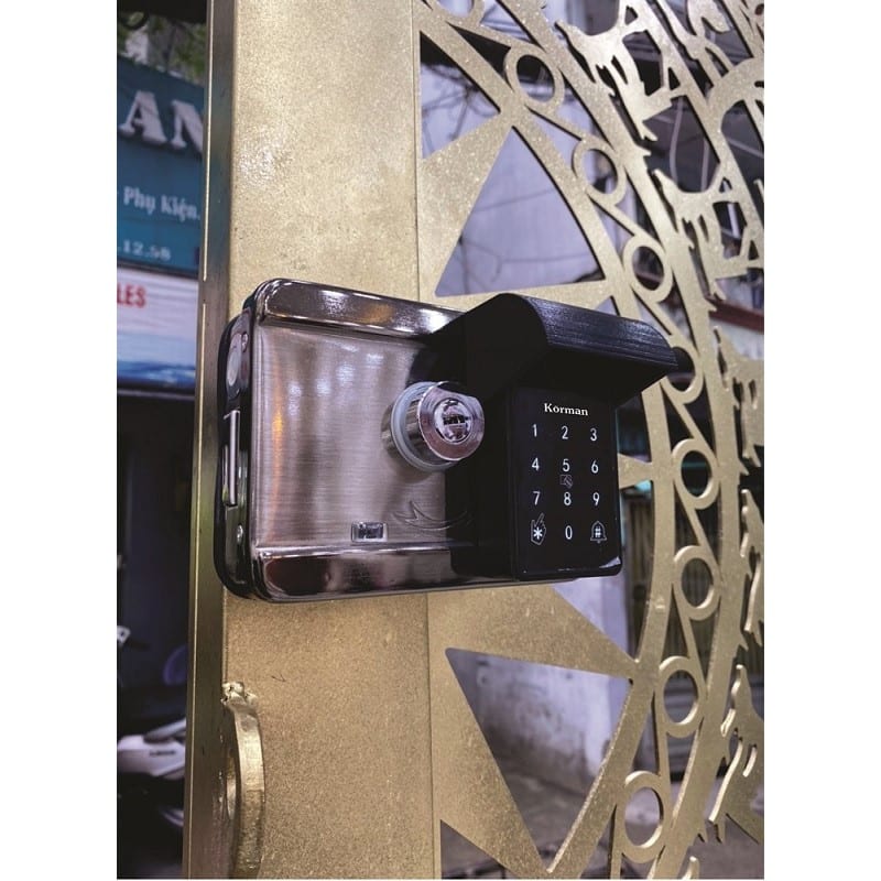 KHÓA CỔNG VÂN TAY CHỐNG NƯỚC KORMAN GA118 - Korman Lock